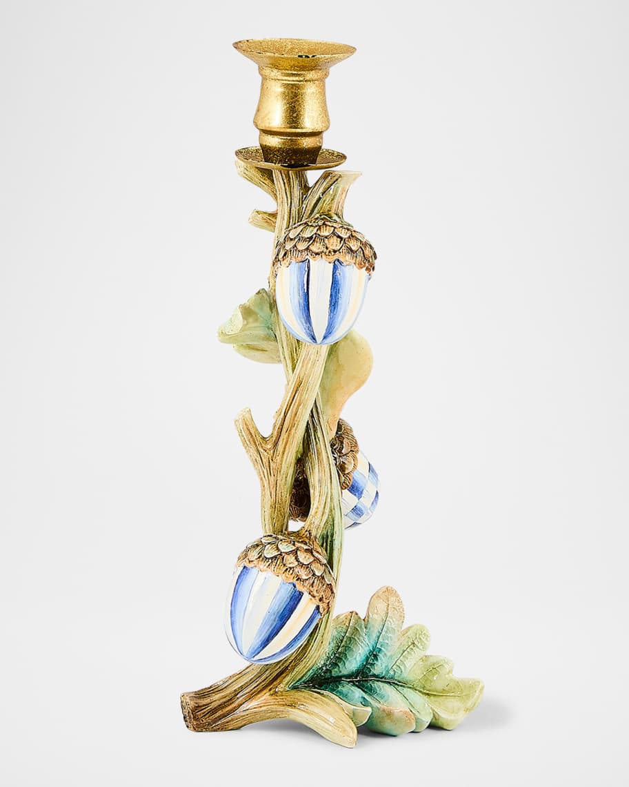 MacKenzie-Childs Royal Autumn Acorn Candle Holder | Horchow
