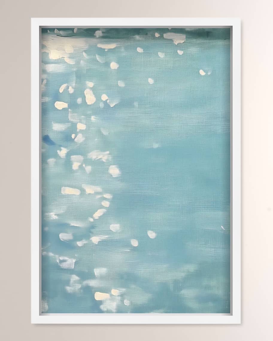 The Oliver Gal Artist Co. "Lights on the Water II" Framed Art Print ...