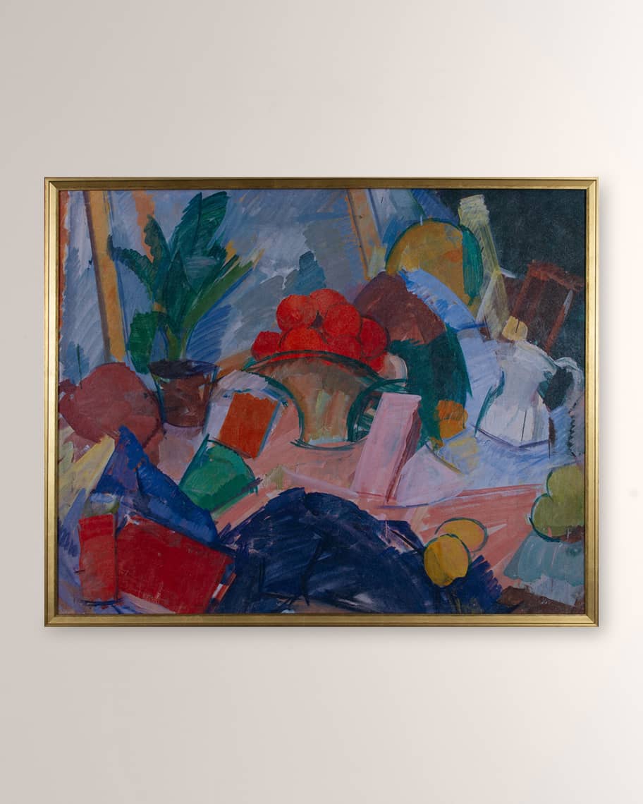 Shadow Catchers "Orange in a Basket" Framed Giclee | Horchow