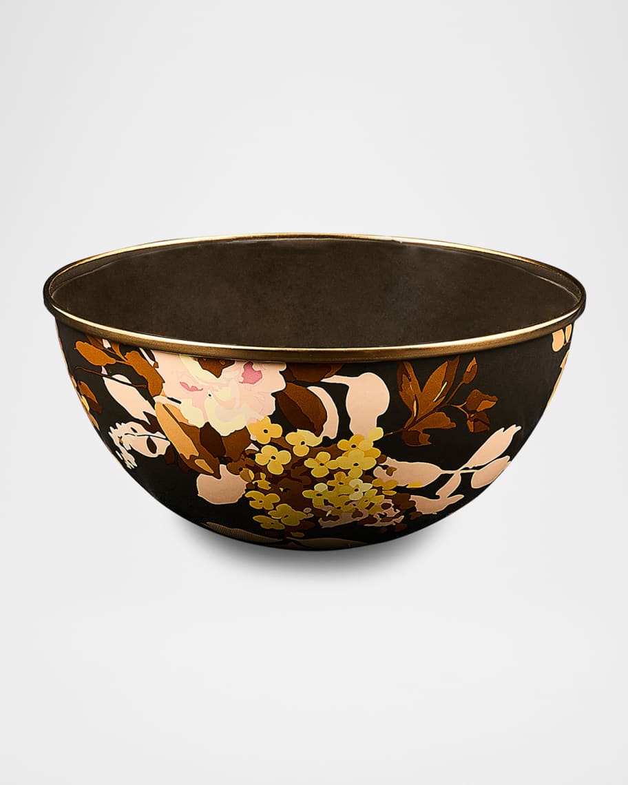 MacKenzie-Childs Wild Rose Mocha Everyday Bowl | Horchow