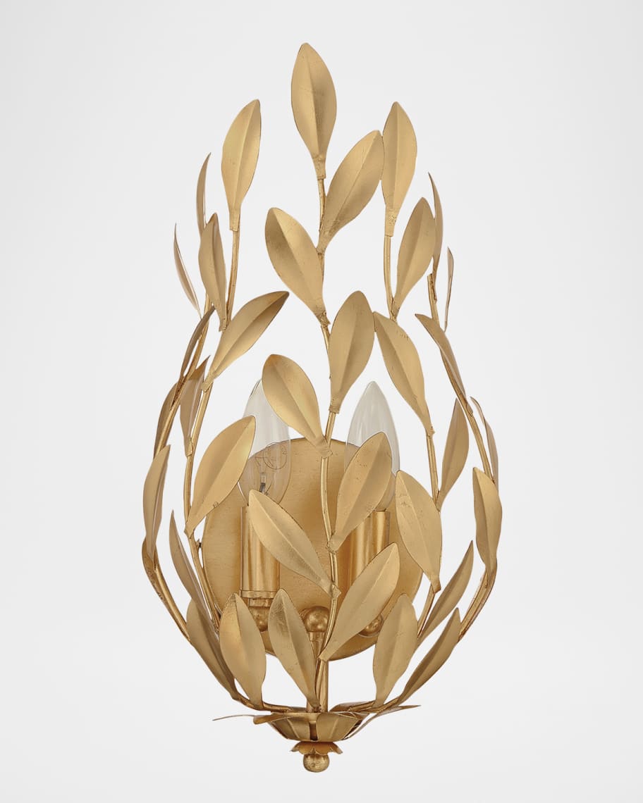 Crystorama Broche 16" 2-Light Sconce | Horchow