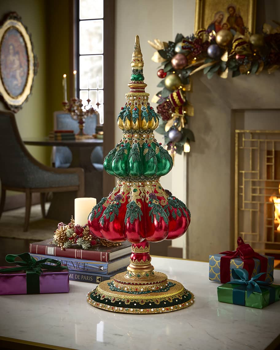 Katherine's Collection Winter Balsam and Berry Finial Christmas ...