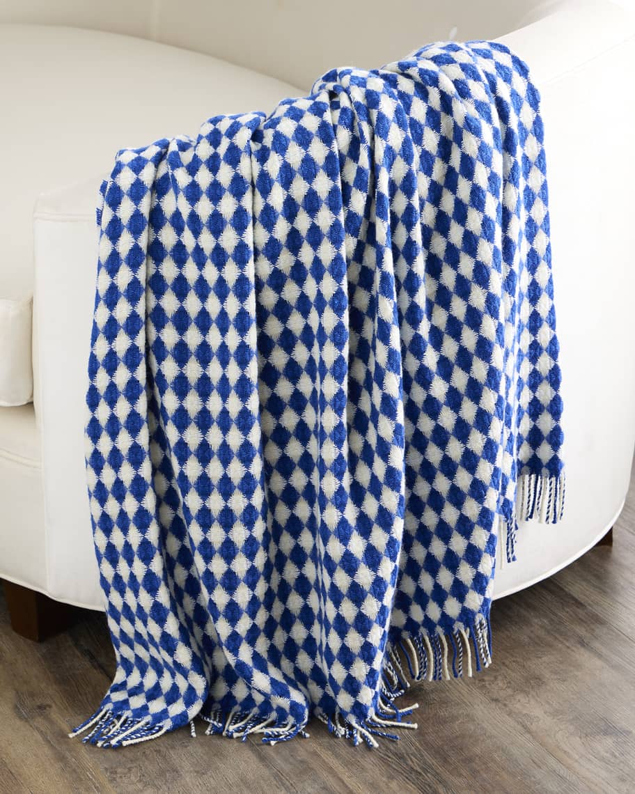 Designers Guild Lansdowne Wool Throw, 51" x 75" | Horchow