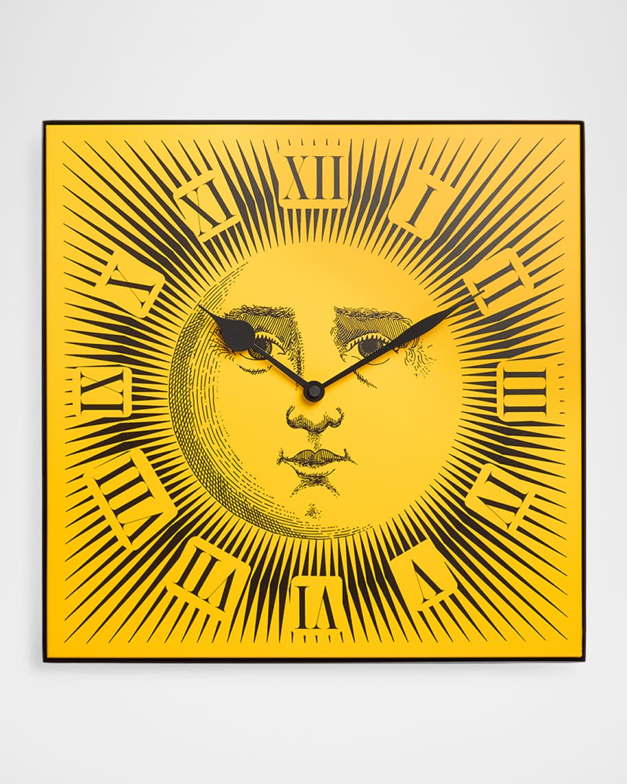 Fornasetti Sole Wall Clock | Horchow