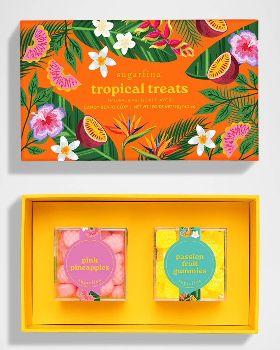 Sugarfina Tropical Treats 2-Piece Bento Box | Horchow