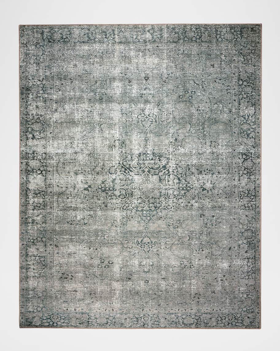 Four Hands Morelli Blue Power-Loomed Rug, 8' x 10' | Horchow