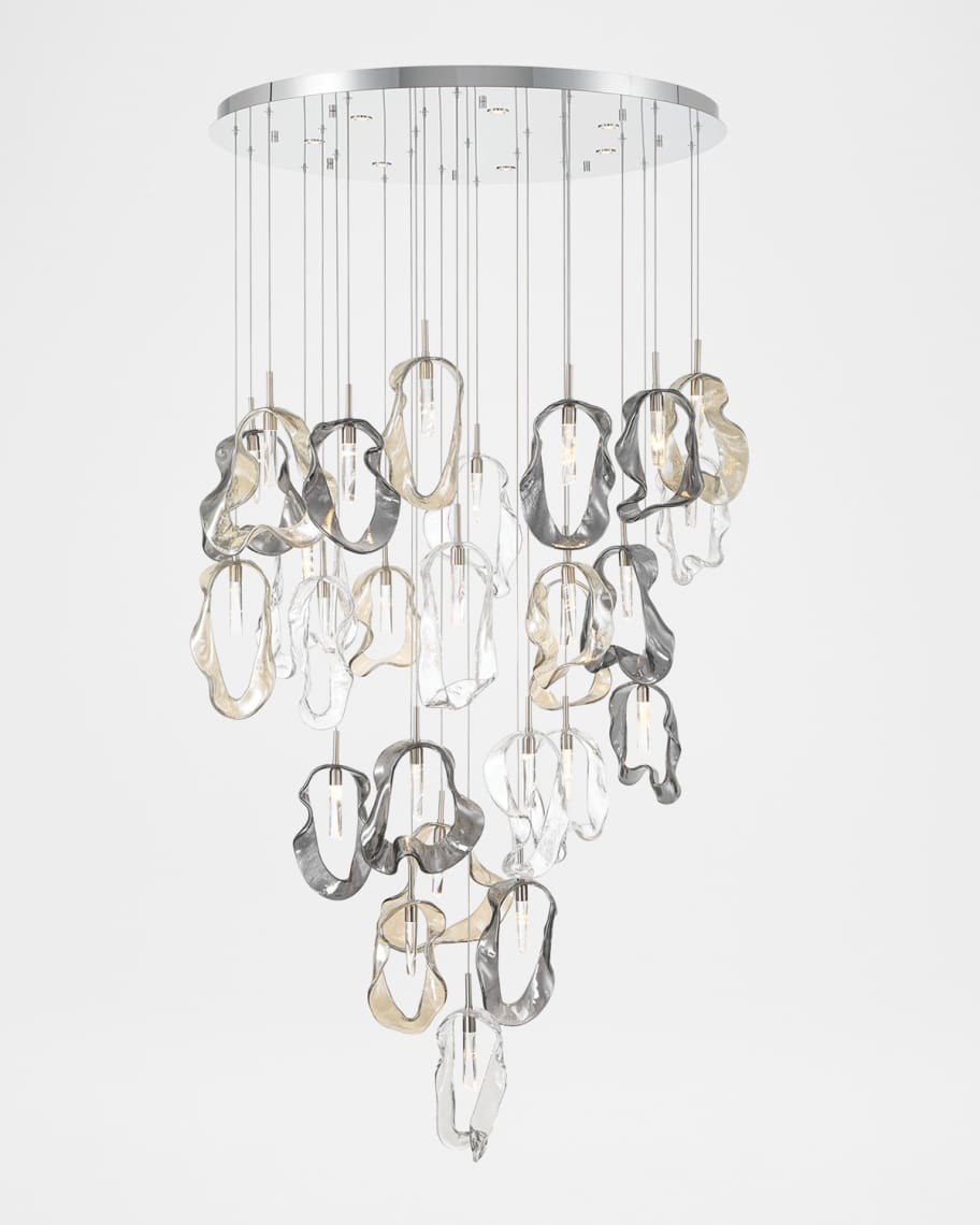 Eurofase Norah 39" 33-Light LED Chandelier | Horchow