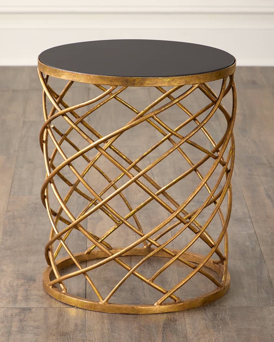 Abstract Weave Side Table | Horchow