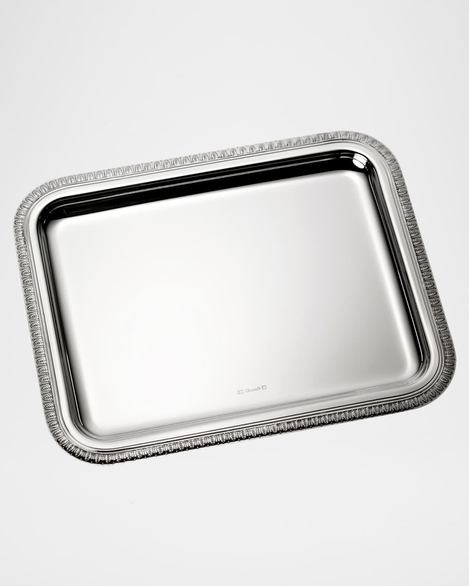 Christofle Malmaison Medium Rectangular Tray | Horchow