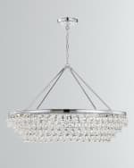 Crystorama Calypso 8-Light Crystal Teardrop Chandelier | Horchow