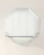 Octagon Wall Shelf Mirror - Vertical and Matching Items & Matching ...