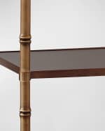 Port 68 Doheny Brass Etagere | Horchow