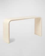 AERIN Faux Shagreen Console Table | Horchow