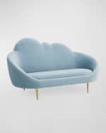 Jonathan Adler Ether Cloud Settee - 71.5" | Horchow