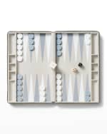 AERIN Enzo Travel Backgammon Set | Horchow