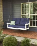 POLYWOOD Vineyard Daybed Swing in White | Horchow