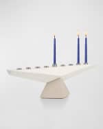 Ricci Silversmith Frank Lloyd Wright Ark Menorah | Horchow