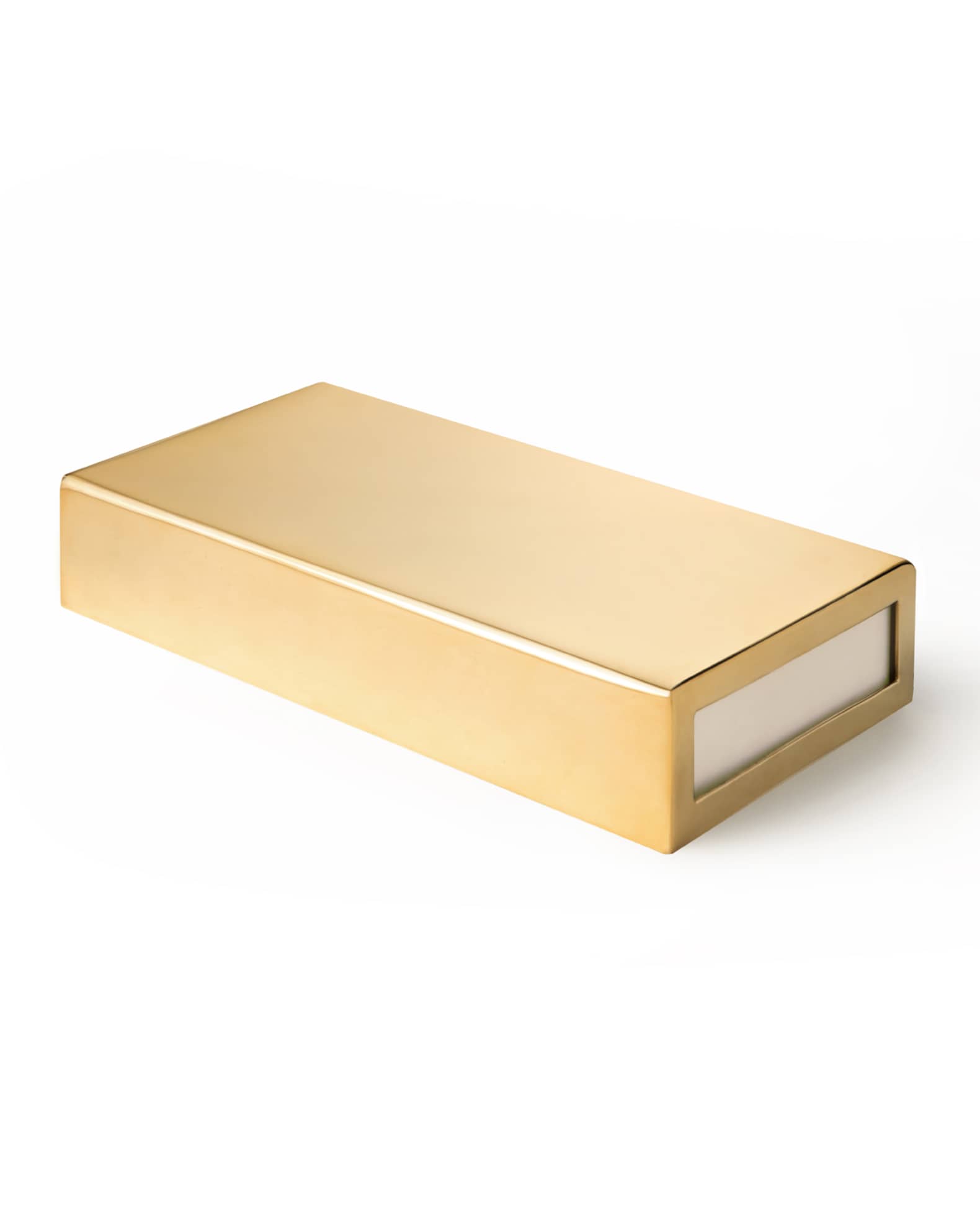 AERIN Oversized Gold Matchbox | Horchow