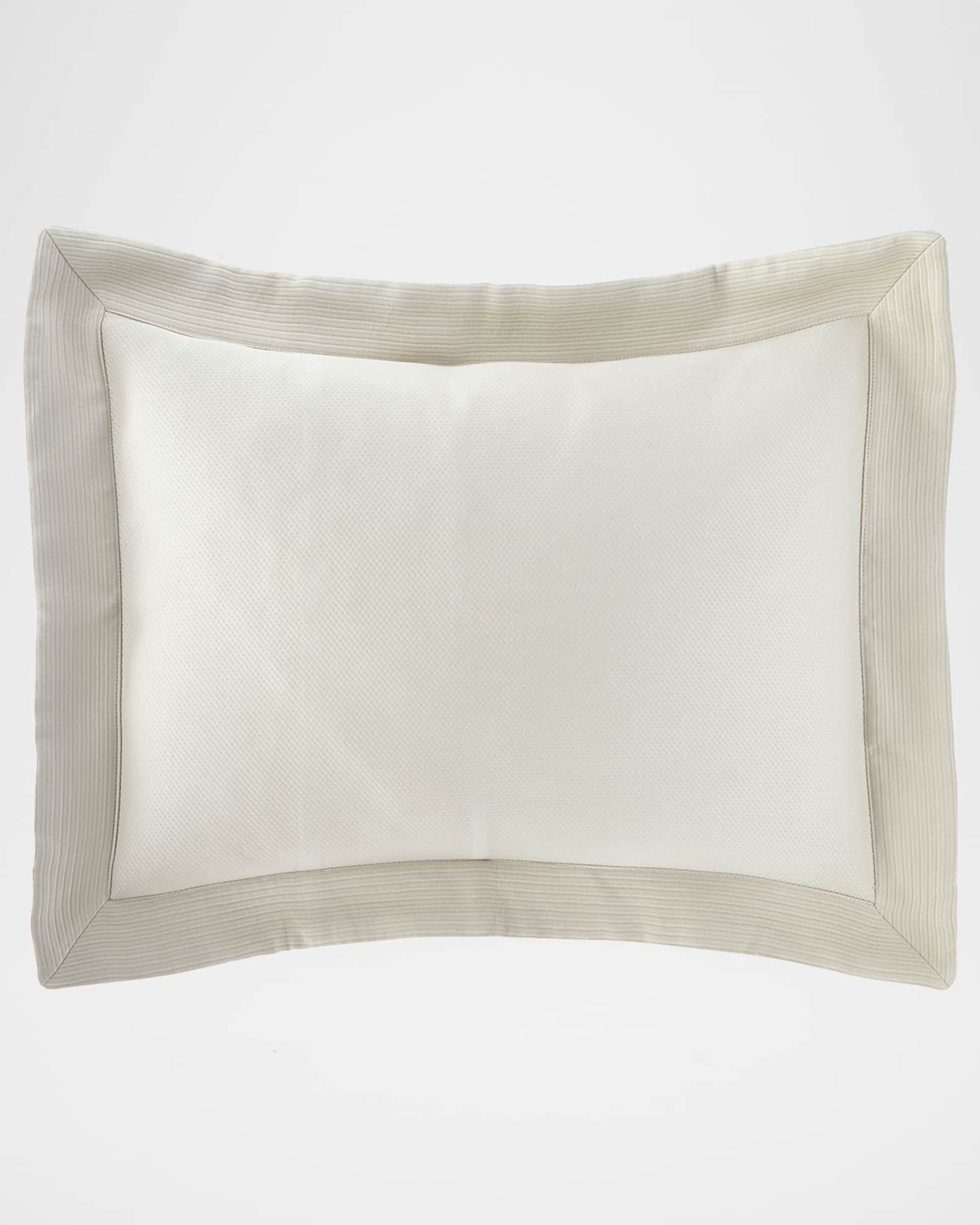 Peacock Alley Angelica Pique Sham | Horchow