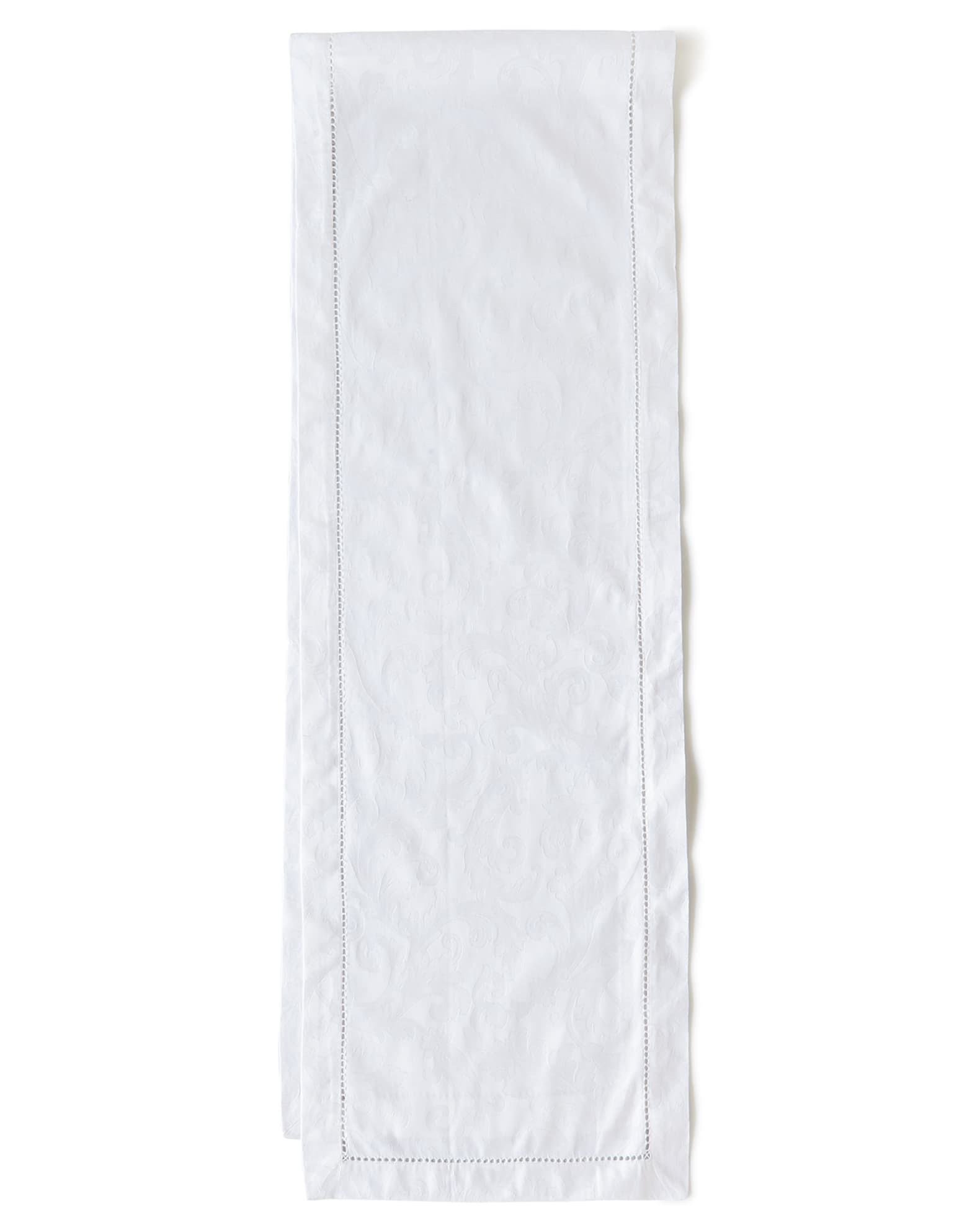 Sferra Acanthus Jacquard Table Runner, 15" x 90" | Horchow