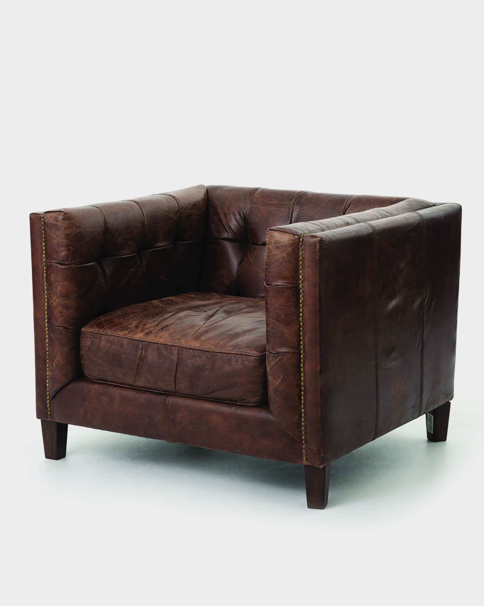 Four Hands Abbott Leather Club Chair | Horchow
