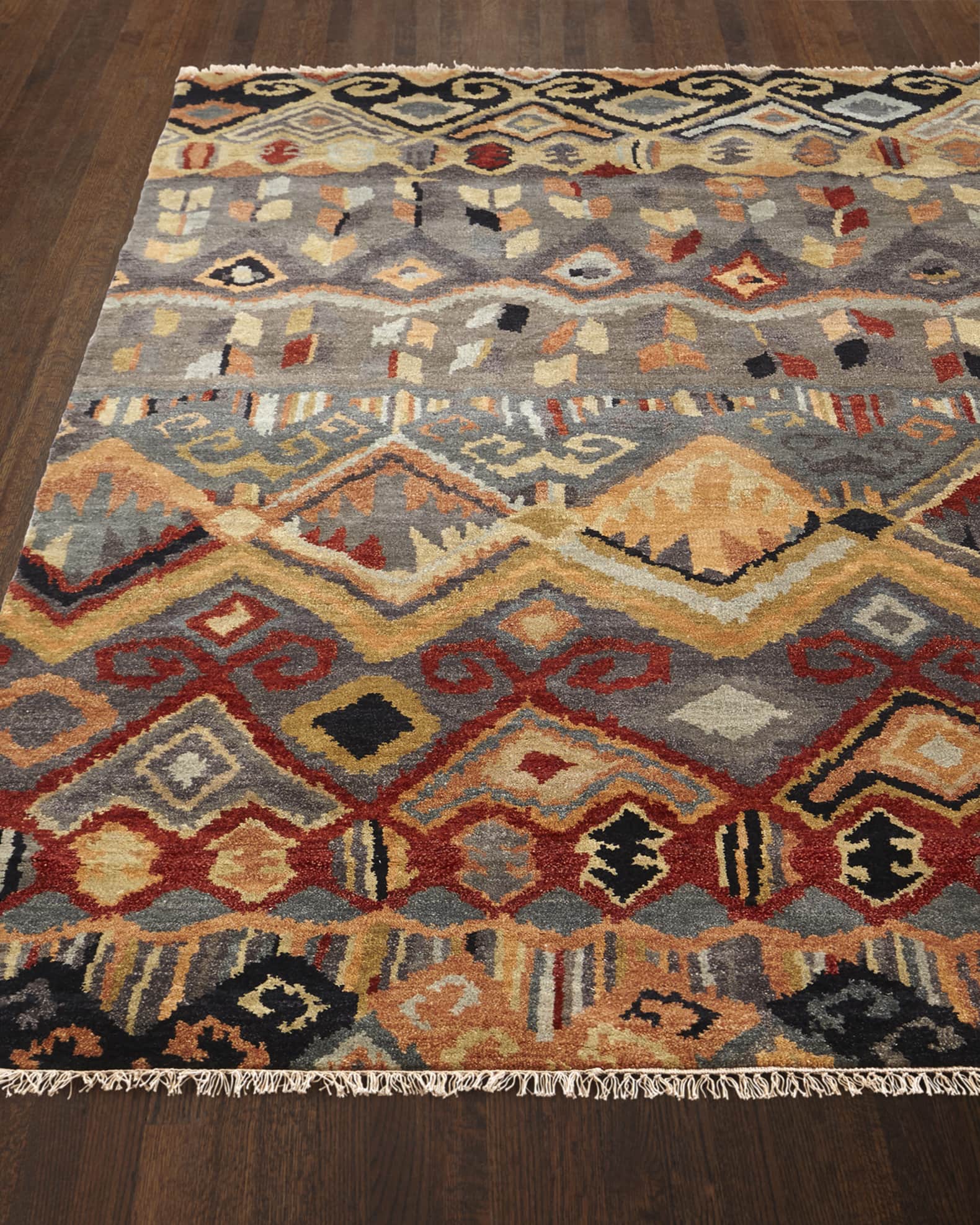 Haven & Loom Noam Earth Hand-Knotted Rug, 8' x 10' | Horchow