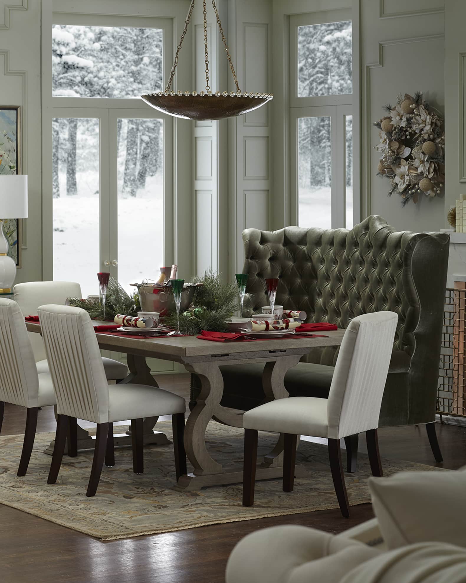Haute House Peyton Dining Banquette | Horchow