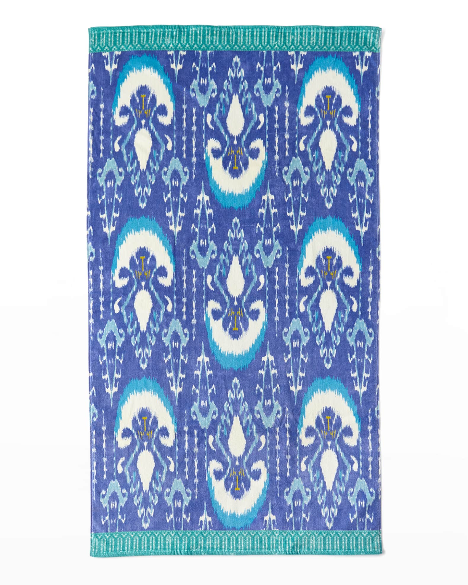 John Robshaw Vaya Periwinkle Beach Towel | Horchow
