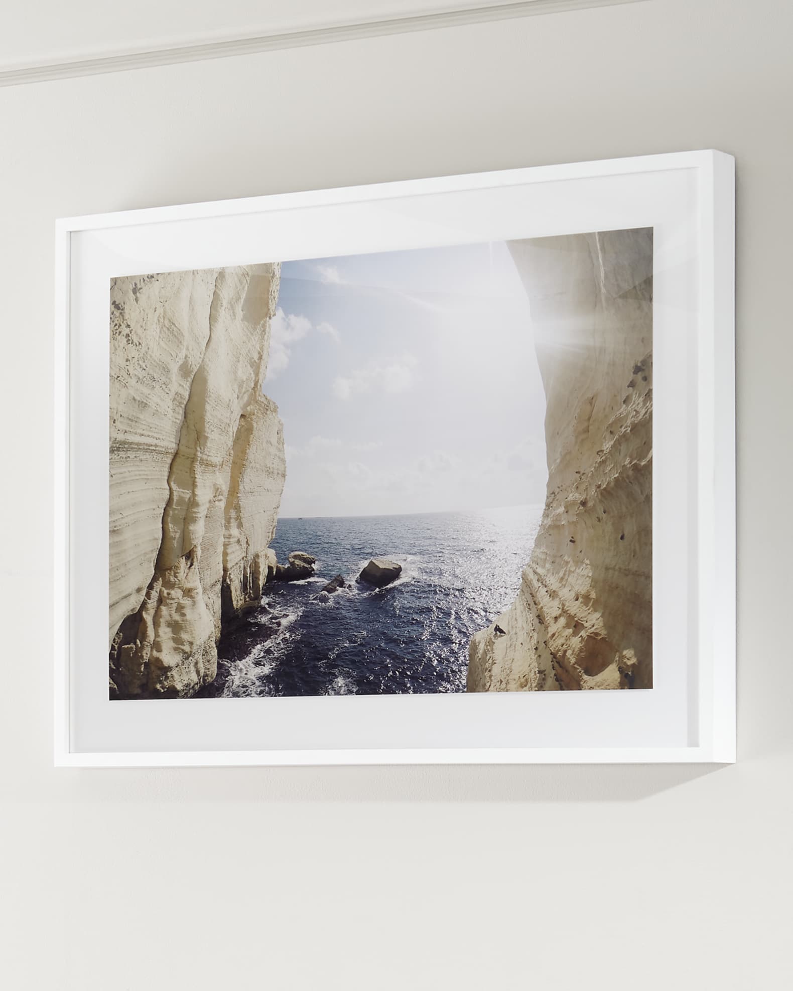 Four Hands "Peek a Boo" Photography Print on Photo Paper Framed Art ...