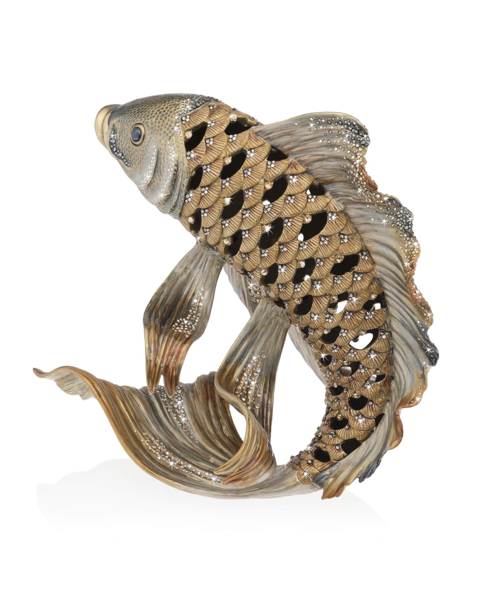 Jay Strongwater Koi Fish Figurine | Horchow