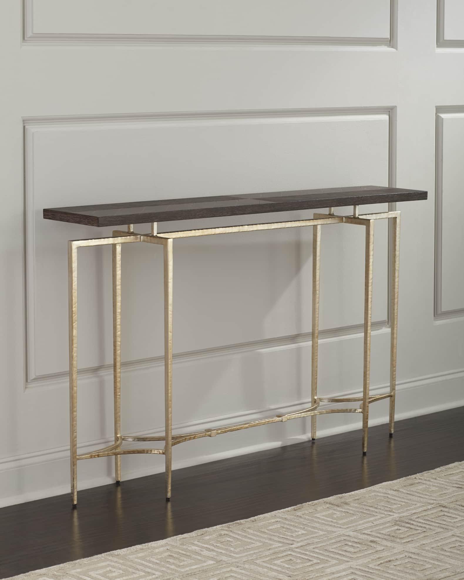Ambella Double Diamond Console Table | Horchow