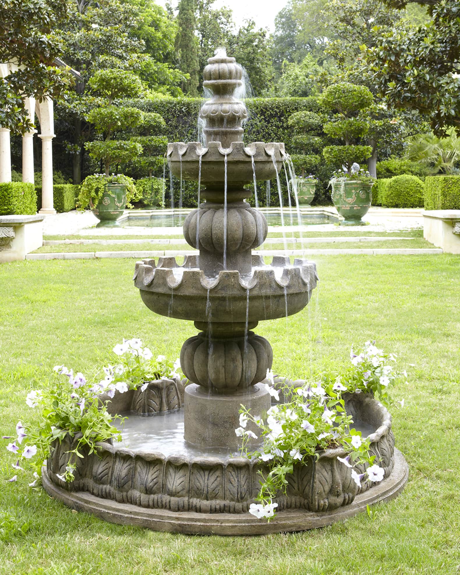 Neiman Marcus Three-Tier "Castle" Fountain | Horchow