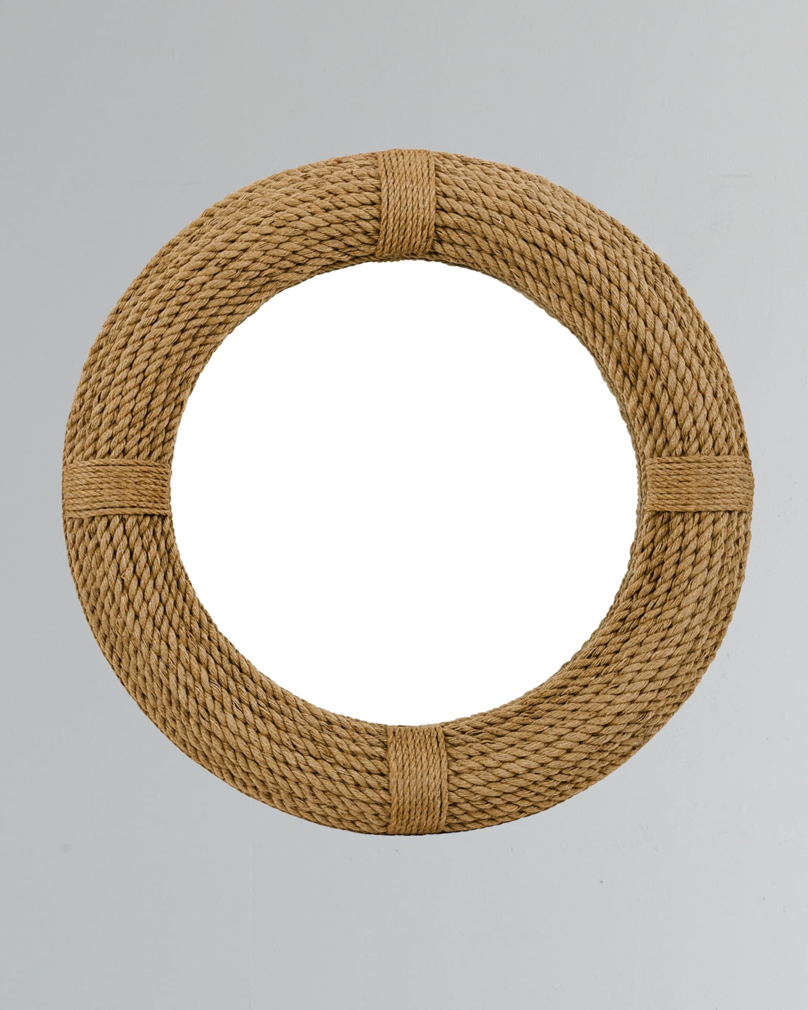 Round Rope Mirror | Horchow