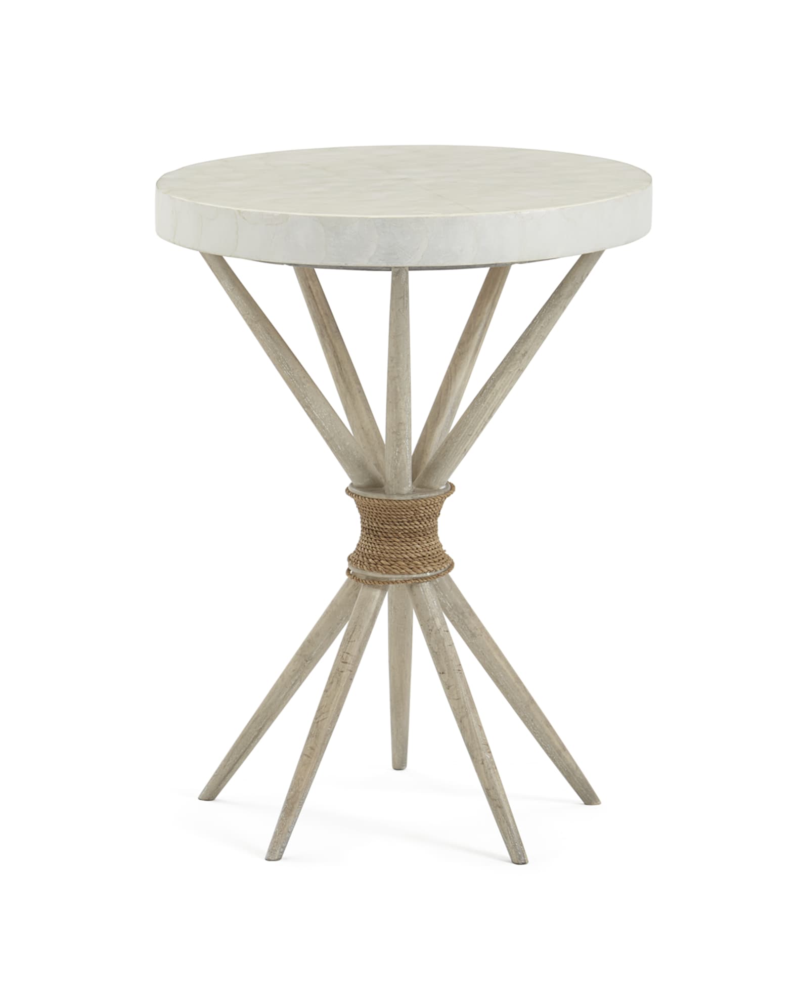 Hooker Furniture Lissardi Capiz Shell Accent Table | Horchow