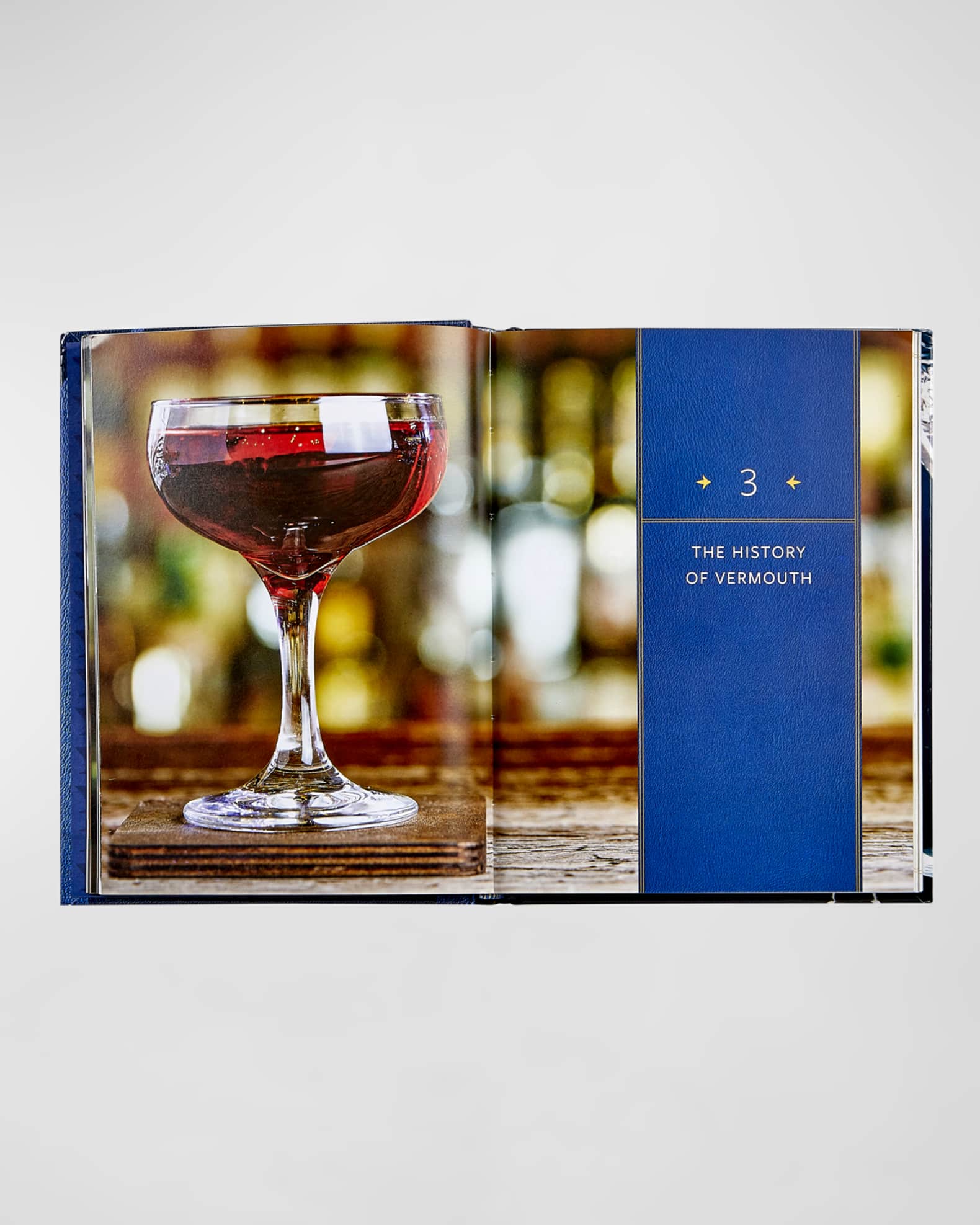 Graphic Image "Martini Field Guide" Leather Bound Book, Personalized ...