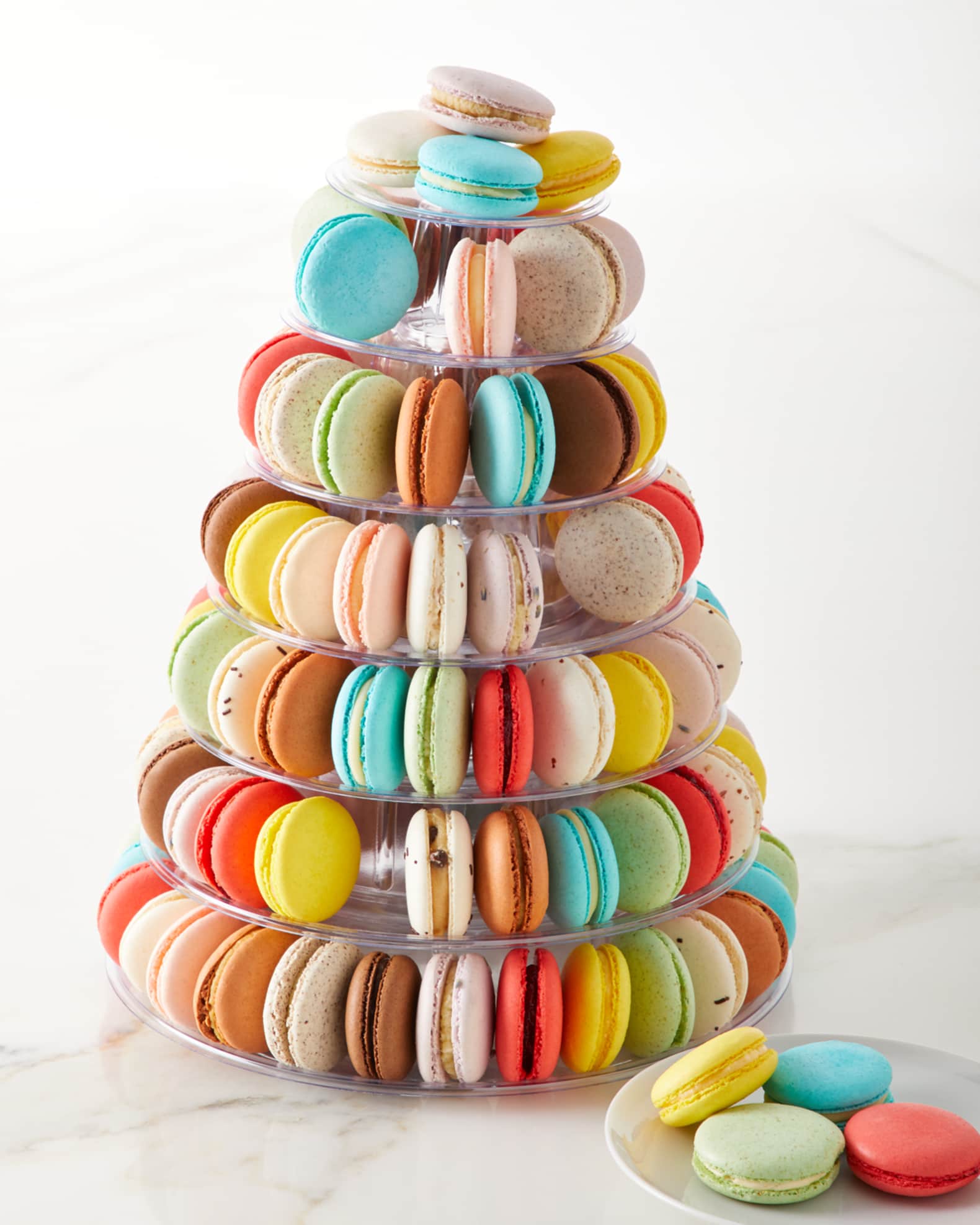 JOY Macarons 7-Tier Macaron Tower | Horchow