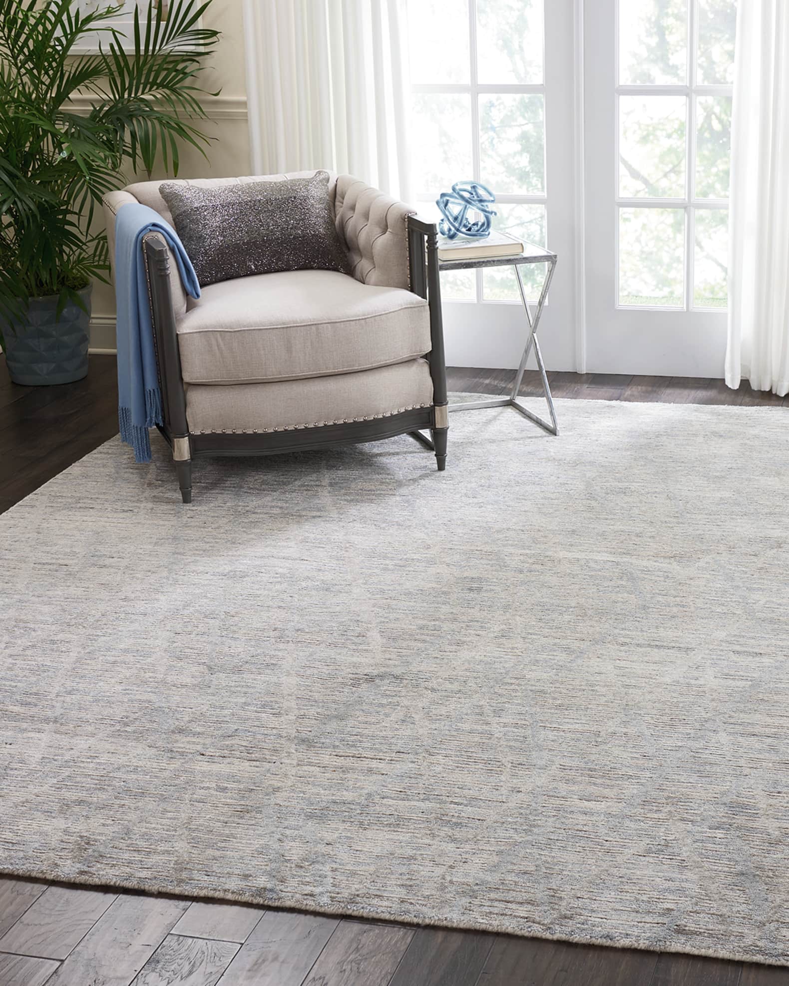 Nourison Cumberland Hand-Knotted Rug, 8' x 10' | Horchow