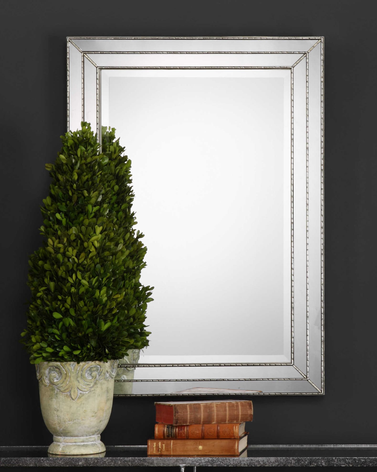 Metallic Finish Mirror | Horchow