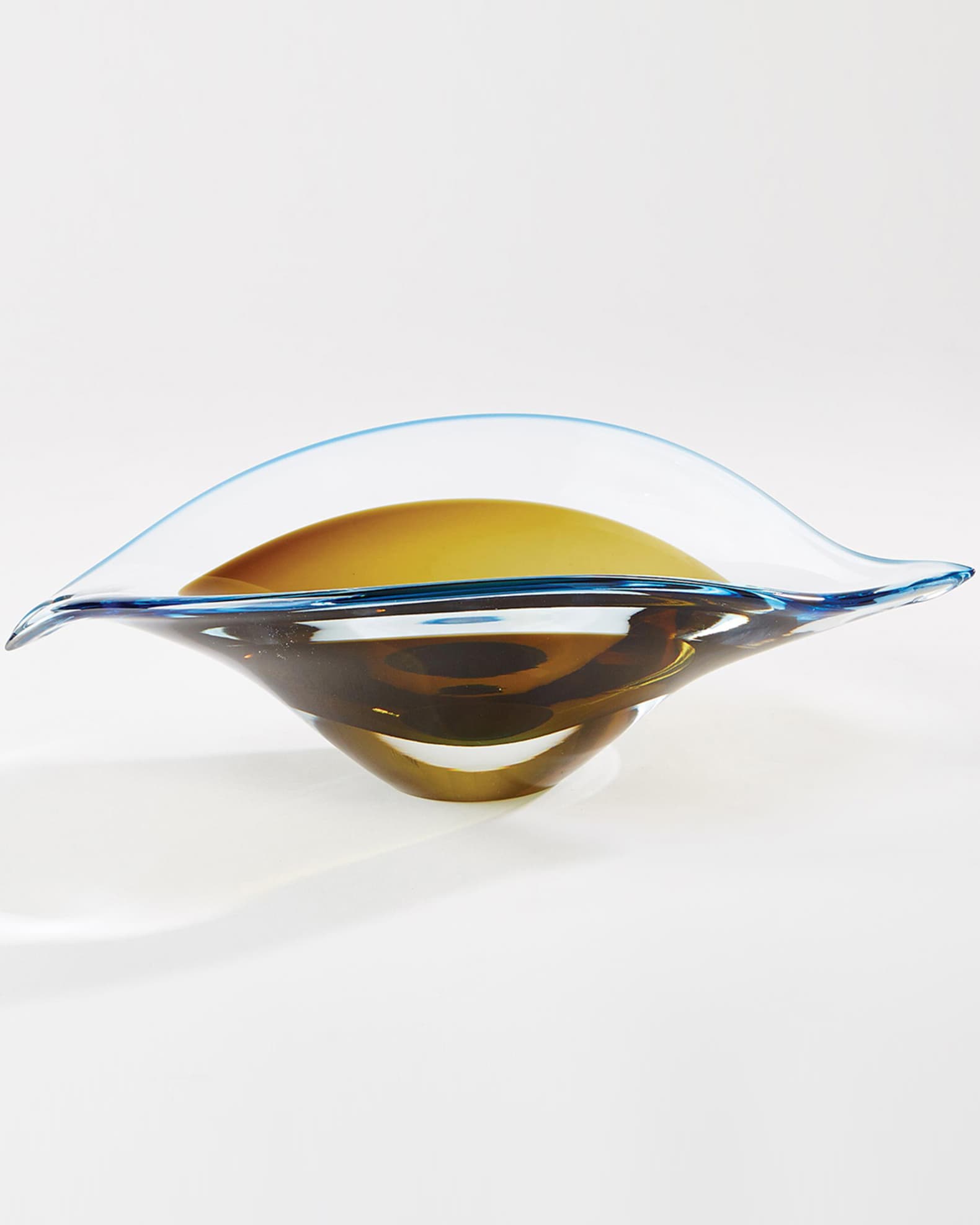 William D Scott for Global Views Bent Leaf Bowl - Large | Horchow
