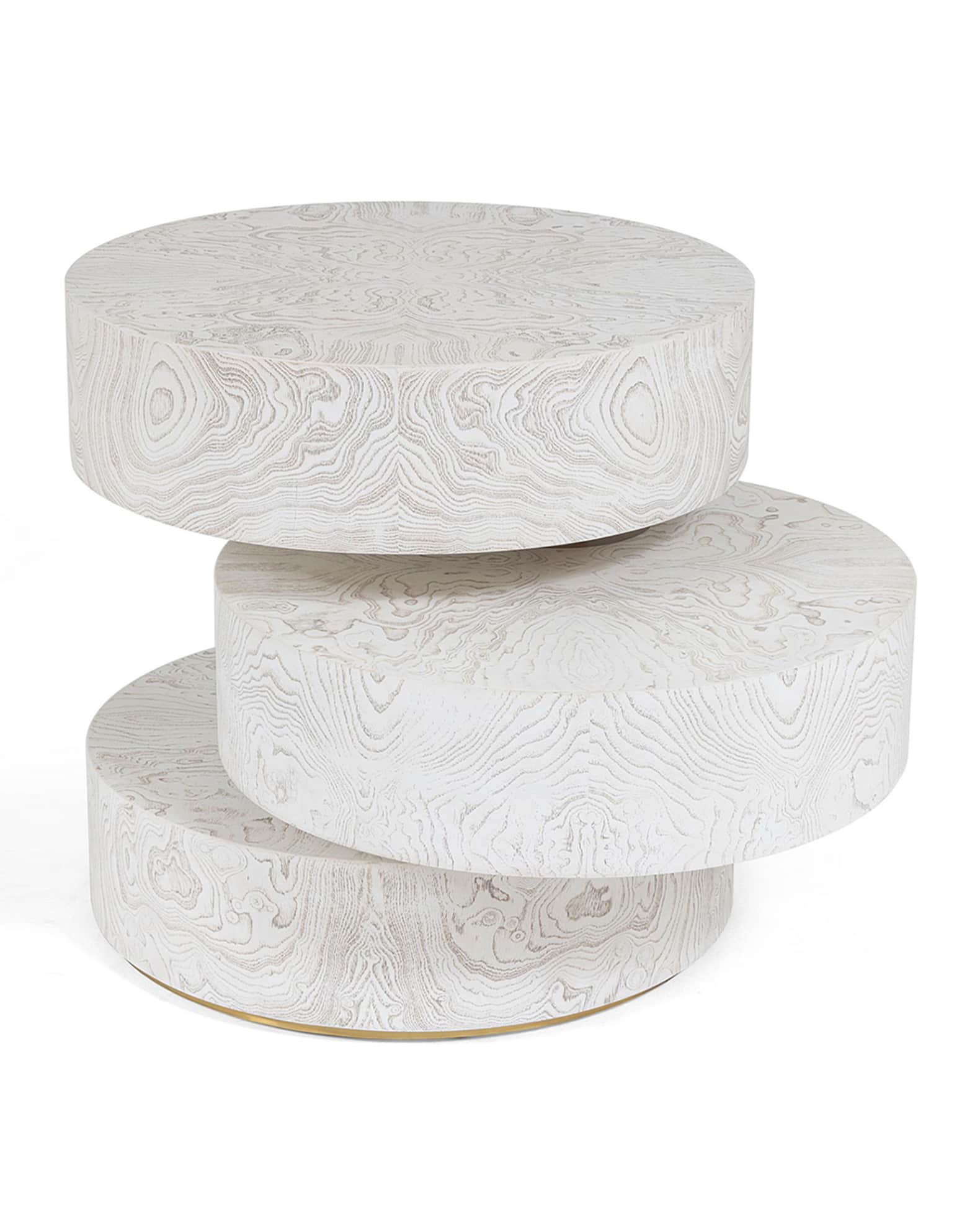 William D. Scott for Global Views Pivot Side Table | Horchow