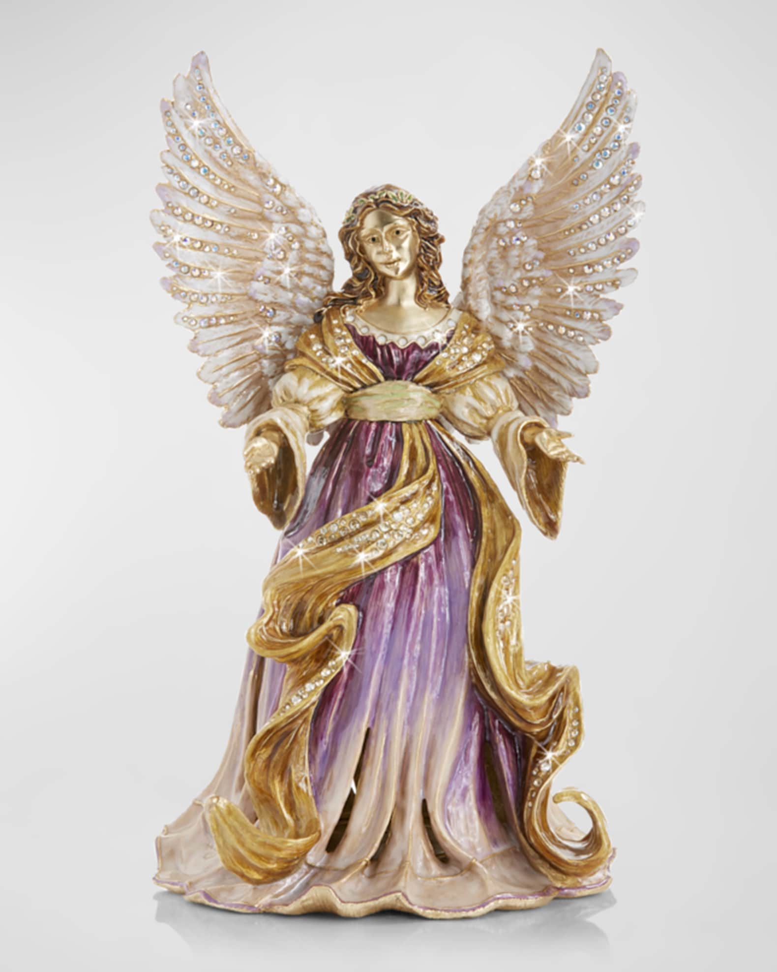 Jay Strongwater Renaissance Angel Musical Figurine | Horchow