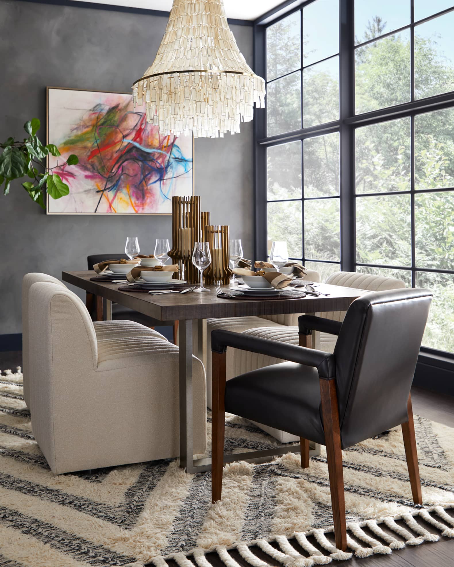 Bernhardt Draper Dining Table | Horchow