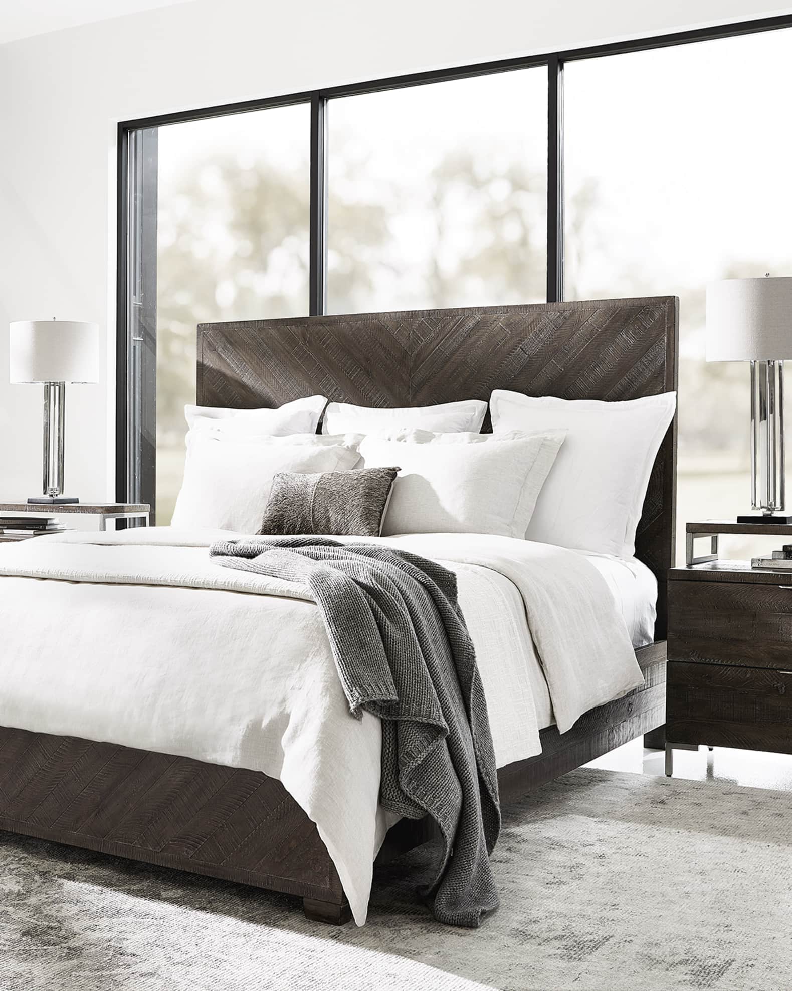 Bernhardt Fuller Queen Panel Bed | Horchow