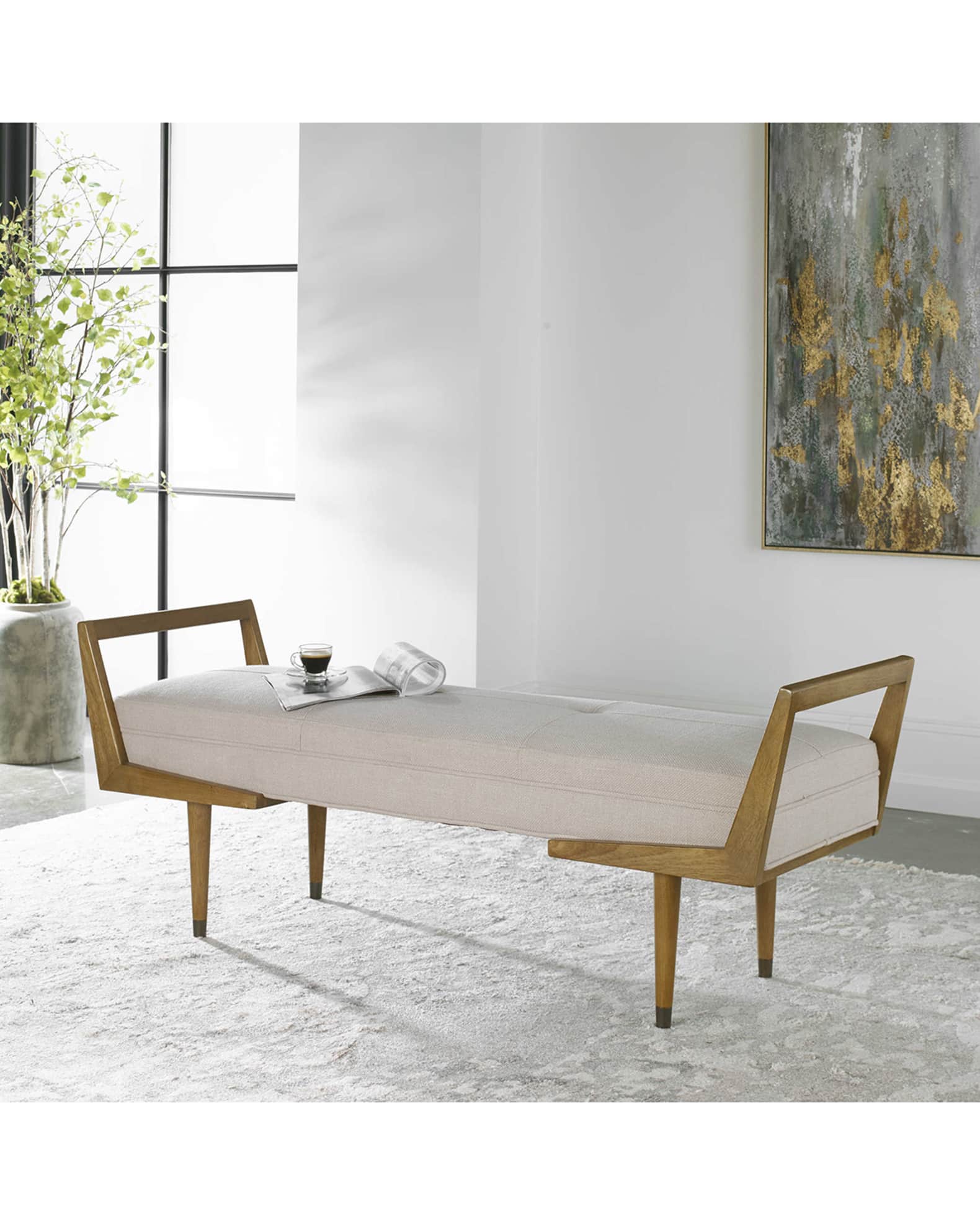 The Uttermost Co Jacqueline Bench | Horchow