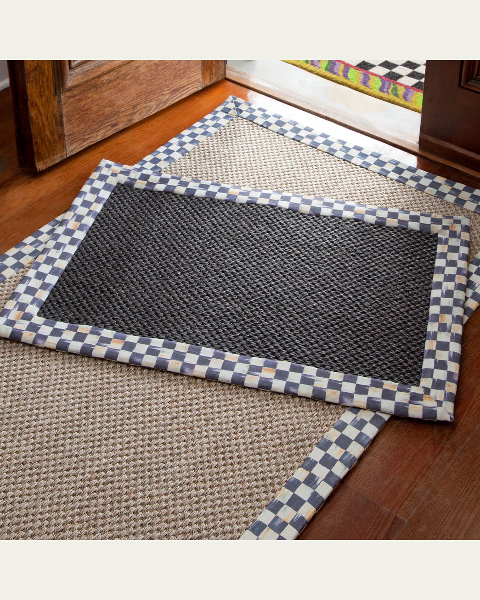 MacKenzie-Childs Courtly Check Sisal Rug, 2' x 3' | Horchow