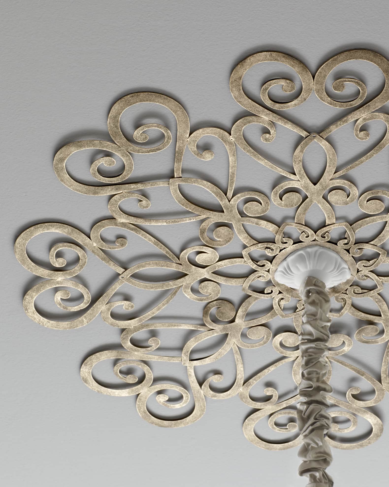 Scrolled Ceiling Medallion | Horchow