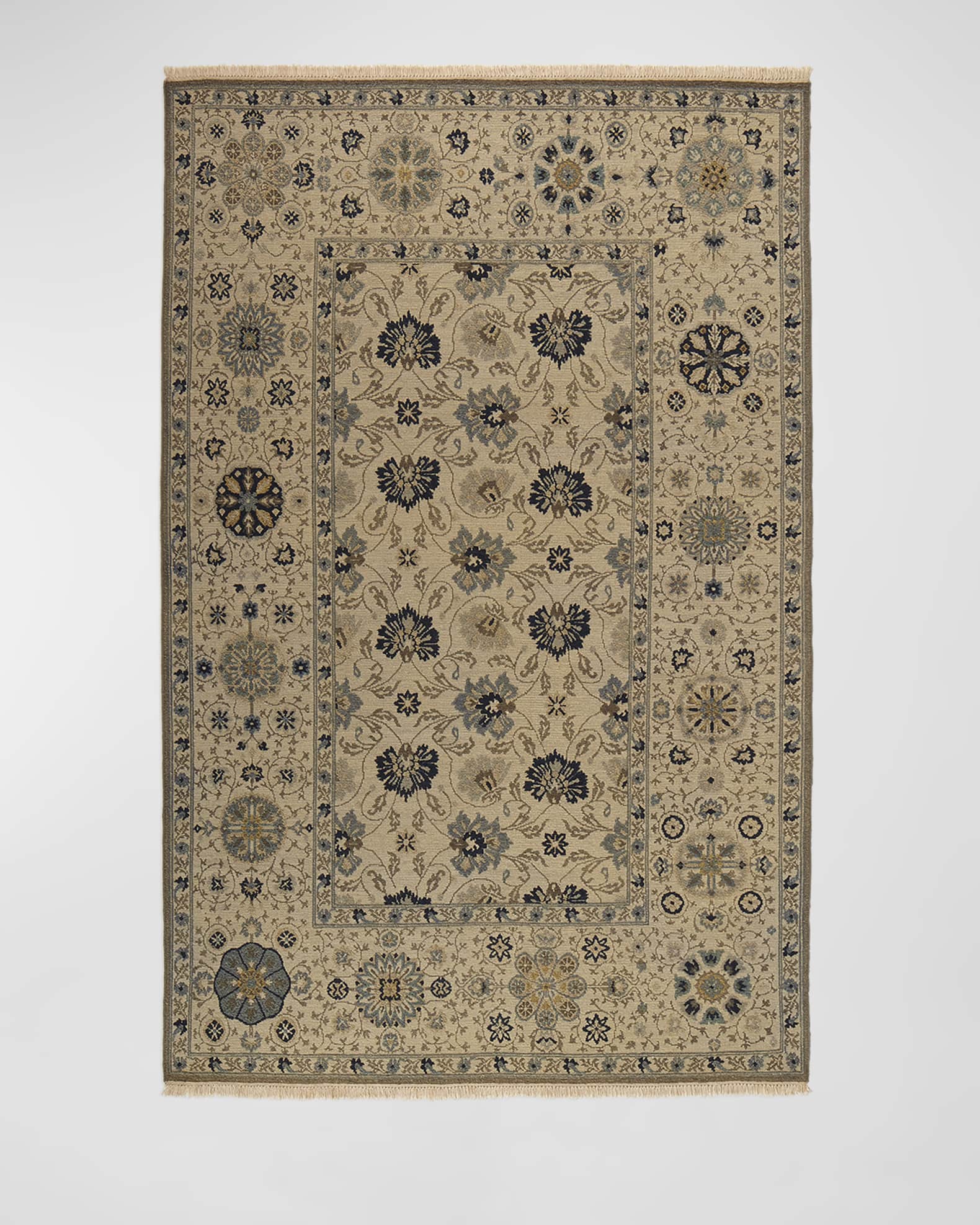 Haven & Loom Cadet Blue Rug, 9' x 12' | Horchow