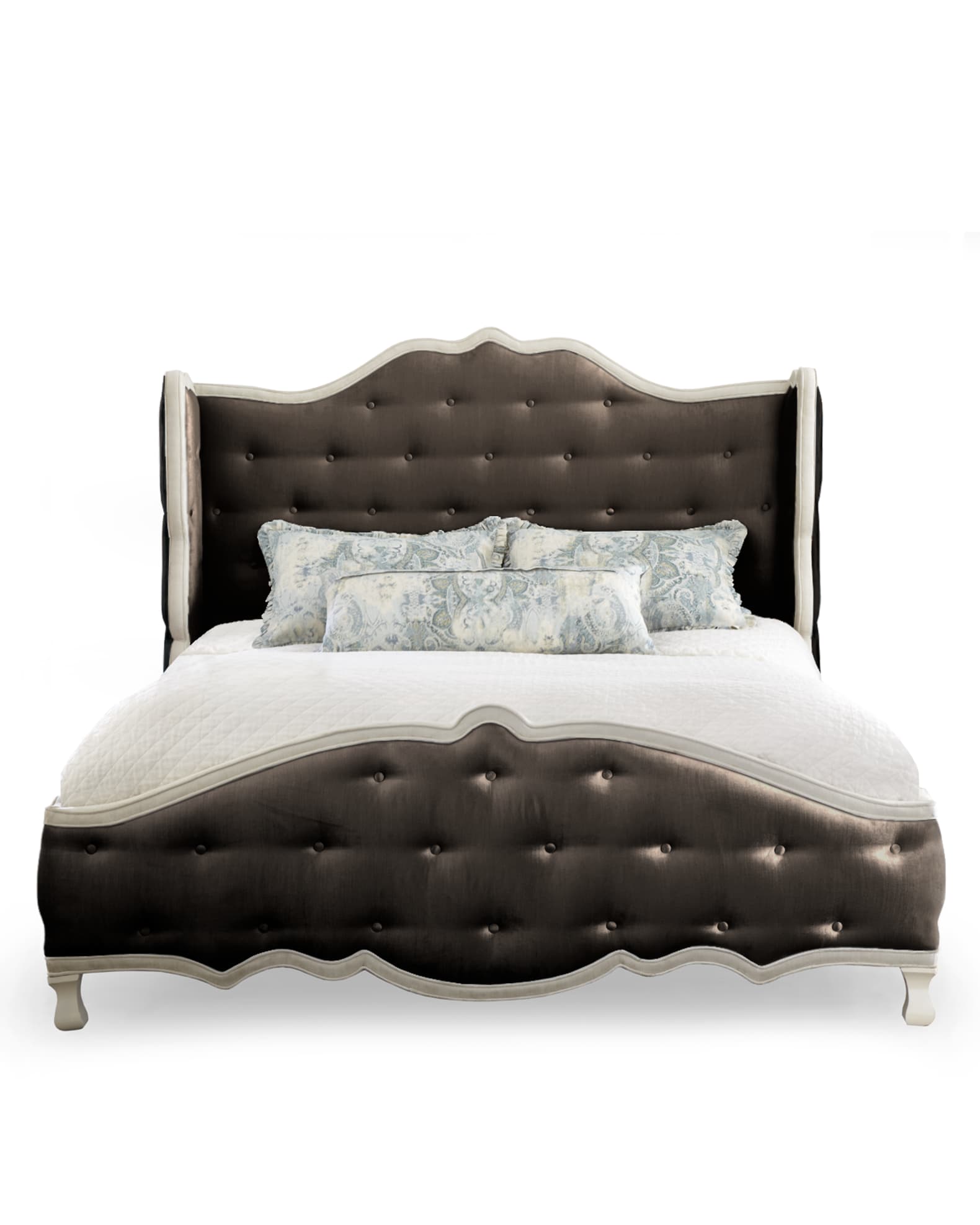 Haute House Tabitha Tufted California King Bed | Horchow