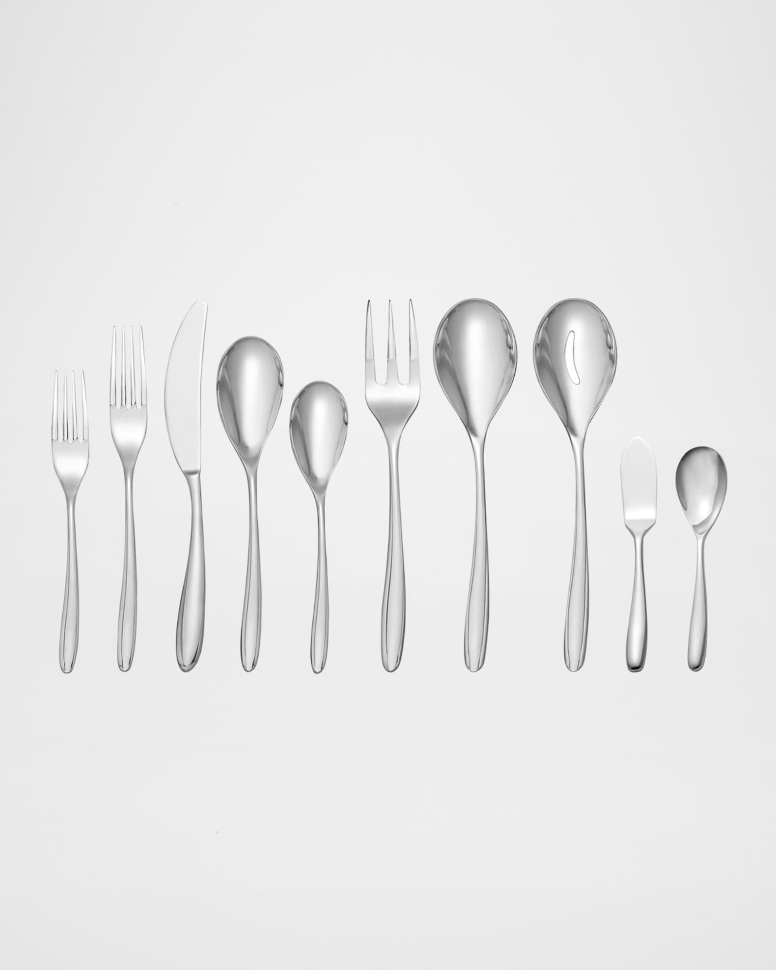 Nambe Bend 45-Piece Flatware Set | Horchow
