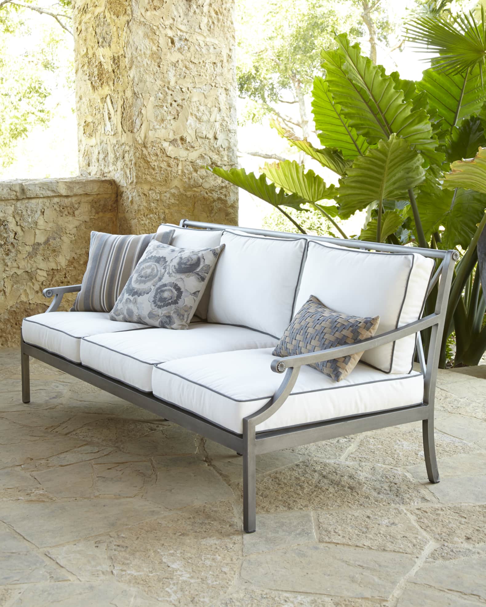 Neiman Marcus Charlotte Outdoor Sofa | Horchow